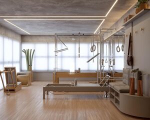 Small Pilates Studio Design Ideas - PE Pilates